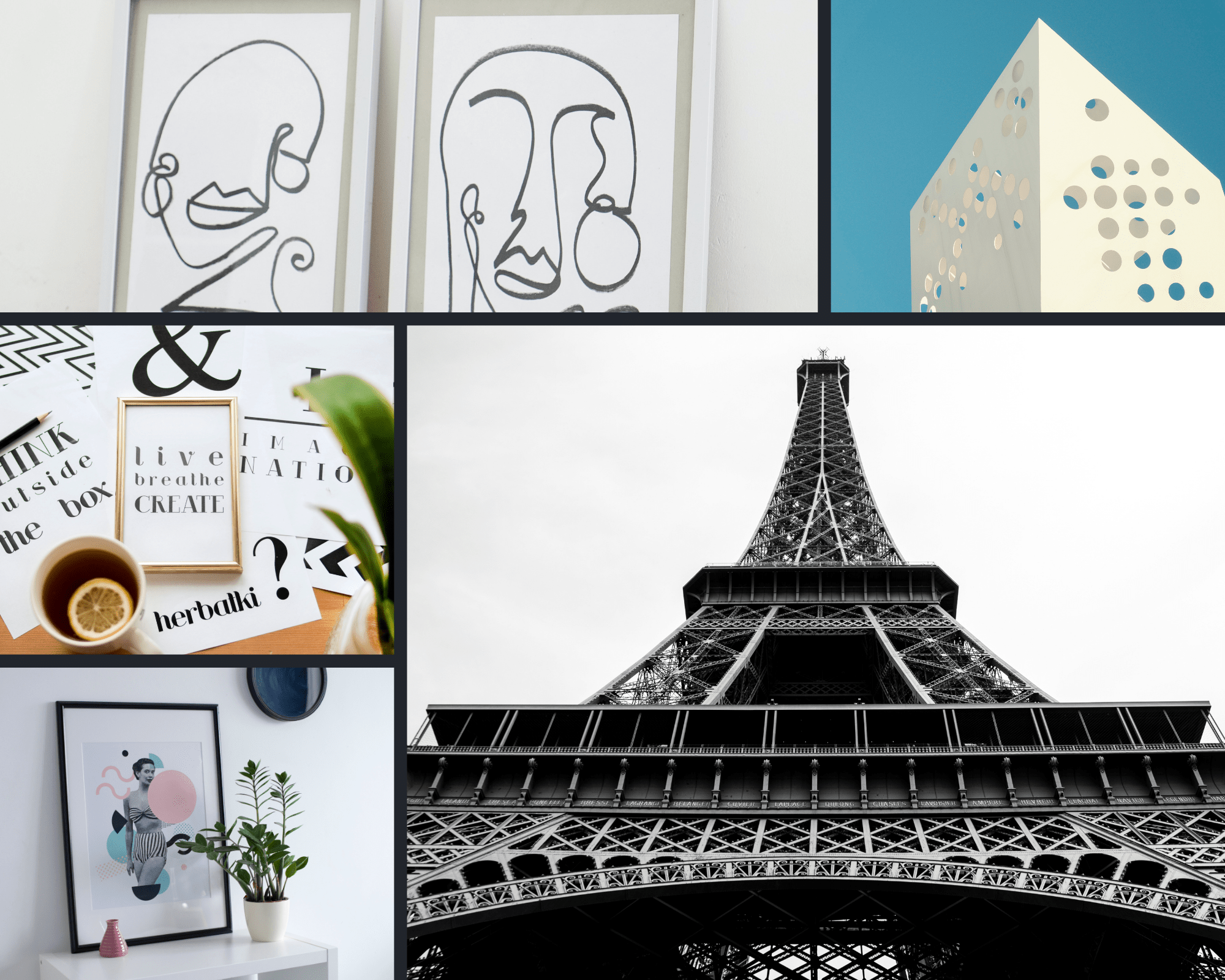 Leere Wände? Wie du moderne Bilder für dein Wohnzimmer findest